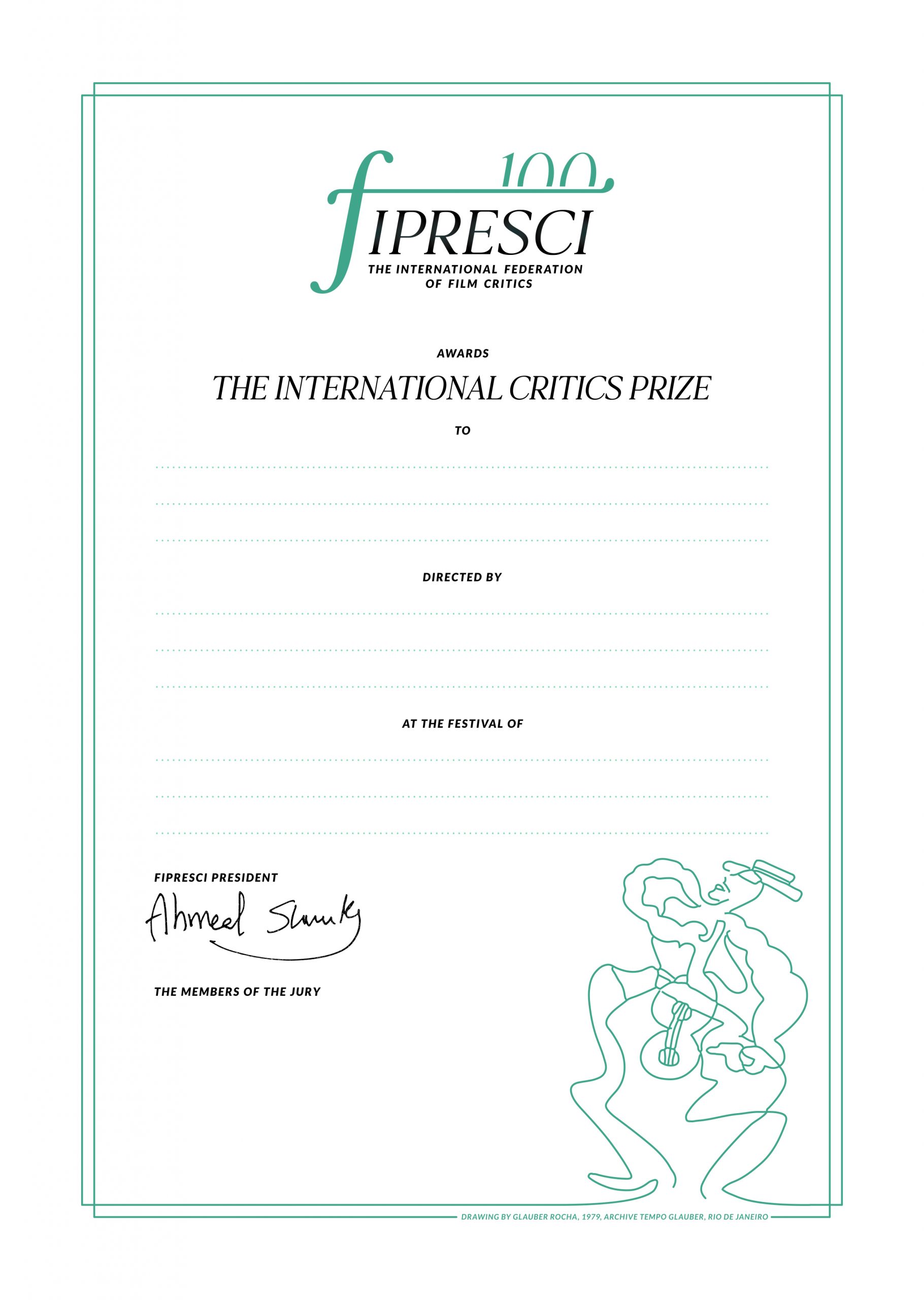 FIPRESCI Unveils a New Design to Celebrate 100th Anniversary